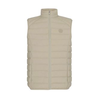Jott &Auml;rmellose Daunenjacke Arafo - - Jackets - Herren - Beige - 3XL