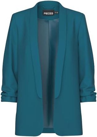 Pieces Blazer Noos de Pcboss 3/4, Deep Lagoon, XL Femme