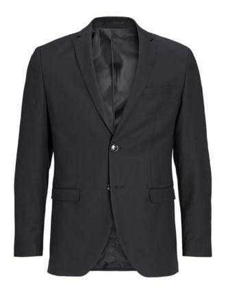 Jack & Jones Jack & Jones Premium Jprsolaris Blazer Noos, Veston Homme, Noir (Black Black), 58 (Taille Fabricant: 56)