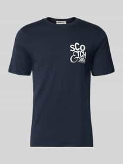 Scotch & Soda Regular Fit T-Shirt mit Logo-Print