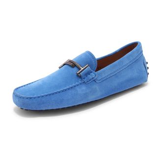 Tod's Gommino Doppia T - - Shoes - Herren - Blau - 44 1/2 EU