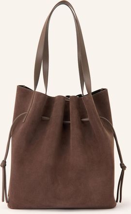 Yuzefi Yuzefi Beuteltasche Scallop braun