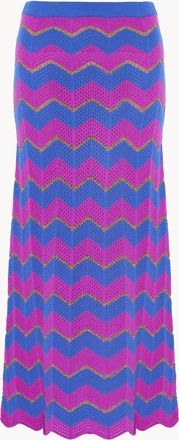 Kujten Jupe cachemire évasée, 4 fils - Jupe Tulali