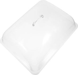 Cabilock Transparente Lebensmittelabdeckung Rechteckig 38x27cm Insektenschutz Geschirrabdeckung F&uuml;r Garten Und K&uuml;che F&uuml;r Picknick Und BBQ