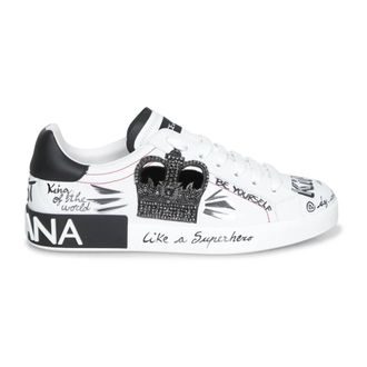 Dolce & Gabbana Portofino Sneakers - - Shoes - Herren - Wei&szlig; - 42 EU