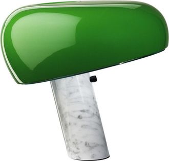 FLOS Snoopy Lampe de Table Vert Marbre 39.4 cm