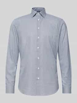 Christian Berg Regular Fit Business Hemd aus Baumwolle mit Kentkragen