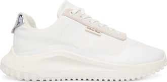 Calvin Klein Sneakers Calvin Klein Eva Runner Lace Up Mat Mix YW0YW02016 Wei&szlig;