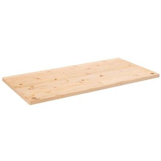 vidaXL Schreibtischplatte 100x50x2,5 cm Massivholz Kiefer Vidaxl