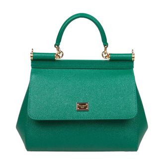 Dolce & Gabbana Sicily Medium Bag - - Bags - Damen - Gr&uuml;n - ONE SIZE