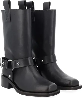 Ganni Biker Boots - Black