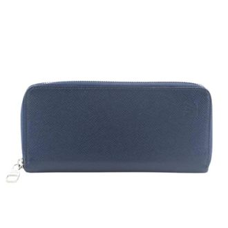 Louis Vuitton Pre-owned Zippy Wallet Vertical Taiga Long Wallet - Homme - Pre-owned - Bleu - Taille: ONE Size
