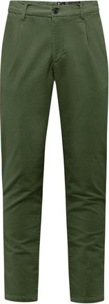 Bomboogie Homme, Pantalons, Vert, Taille: W31 Pantalon Chino Slim en Velours C&ocirc;tel&eacute;