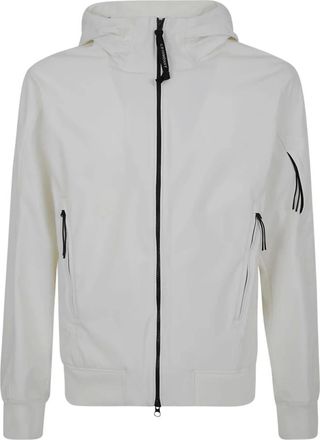C.P. Company C.p. Company, Homme, Vestes, Blanc, Taille: M Shell-R Hooded Lens Jacket
