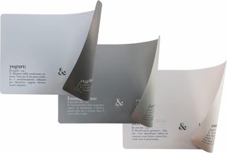 Villa D'Este Home Tivoli 5909080, Victionary Tischset Italienisch/Englisch, doppelseitig, 45 x 30 cm, 6 St&uuml;ck