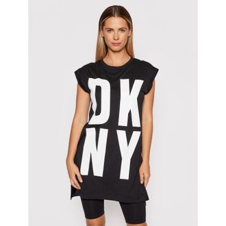 DKNY T-Shirt P1RHRB2M Schwarz Regular Fit