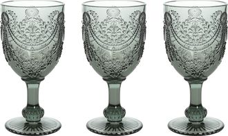 Tognana Savoia Set with 3 glasses grey