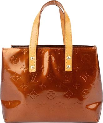 Louis Vuitton Crossbody Bags - Louis Vuitton Vernis Monogram Reade PM Handbag - Gr. unisize - in Braun - f&uuml;r Damen