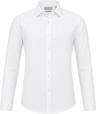Michael Kors Businesshemd COTTON LINEN SLIM SHIRT