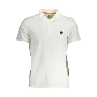 Timberland Klassisches Poloshirt Kurzarm - - Tops - Herren - Wei&szlig; - 2XL