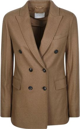 Circolo 1901 Giacca DP Misto Lana - - Jackets - Damen - Beige - L