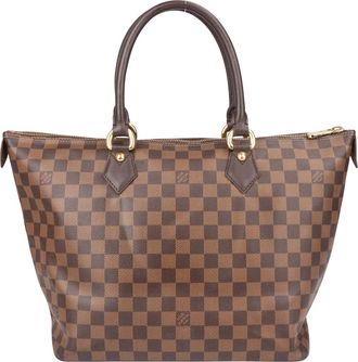 Louis Vuitton Crossbody Bags - Louis Vuitton Damier Ebene Monogram Saleya MM Hand - Gr. unisize - in Braun - f&uuml;r Damen