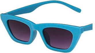 Generic Lunettes de soleil décoratives rétro à petite monture oeil de chat pour le tir dans la rue pour hommes et pour femmes, vacances en plein air (couleur 