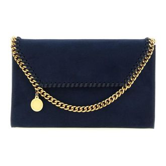 Stella McCartney Femme, Sacs, Bleu, Taille: ONE Size Falabella Wallet on Chain