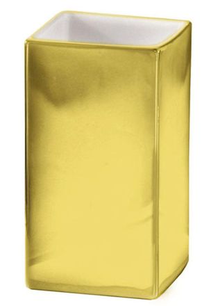 Kleine Wolke 5065125852 Zahnputzbecher Glamour, gold