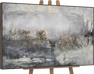 Yohji Yamamoto Art Abstrakt Acryl Gemälde auf Leinwand mit Rahmen Trugschein handgemalt Wandbilder Wohnzimmer modern Wohndekor Landschaft Bilder Büro echte Kunst 140