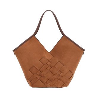 Hereu Calella Wildleder-Tragetasche - - Bags - Damen - Braun - ONE SIZE