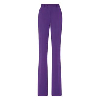 Philipp Plein Femme, Pantalons, Violet, Taille: 38 FR Pantalon Cady