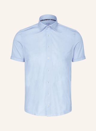 Olymp Kurzarm-Hemd Level Five 24/Seven Body Fit blau