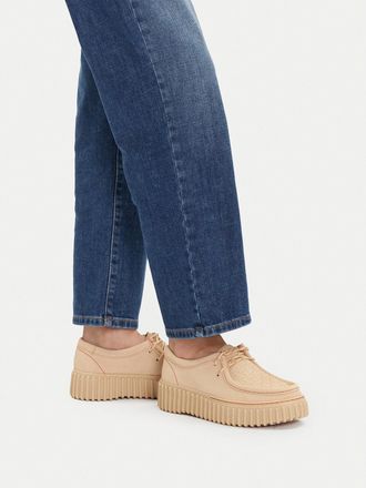 Clarks Halbschuhe Clarks Torhill Bee 26181191 &Eacute;cru