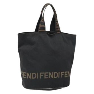Fendi Pre-owned Nylon Tote Bag - - Pre-owned - Damen - Schwarzk - ONE SIZE