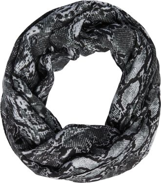 s.Oliver Loop-Schal mit All-over-Print in Schlangenoptik