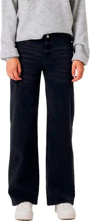 LMTD Limited Damen Nlfteppi DNM Nw Wide Pant Noos, Black Denim, 134 EU