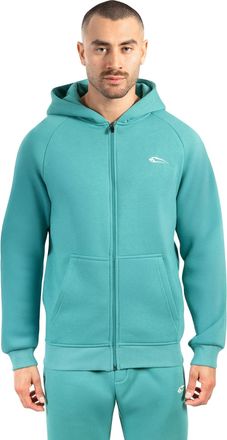 Smilodox Zip Hoodie Herren Yasin, Kapuzenpullover mit Logo auf der Brust, leicht &uuml;berschnittenen Schultern, weichem und hochwertigem Stoff, sportlicher Hoody f