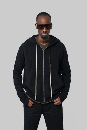 Rick Owens Giacca In Maglia - Zipped Hoodie