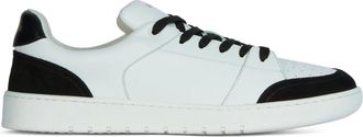 Balmain Homme, Chaussures, Blanc, Taille: 39 EU Baskets en cuir de veau