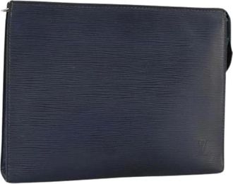 Louis Vuitton unisex, Pre-owned, Bleu, Taille: ONE Size Pre-owned Cuir sacs-louis-vuitton