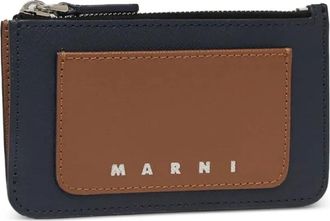 Marni Portemonnaie mit Rei&szlig;verschluss - Blau