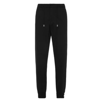 Philipp Plein Light Fleece Hosen Joy Fit - - Trousers - Herren - Schwarzk - 4XL