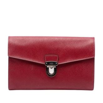 Prada Pre-owned Vintage Clutch - - Pre-owned - Damen - Rot - ONE SIZE