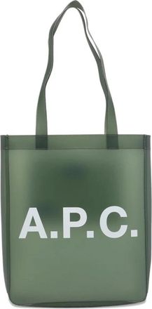 A.P.C. A.p.c., Femme, Sacs, Vert, Taille: ONE Size Lou Tote Bag