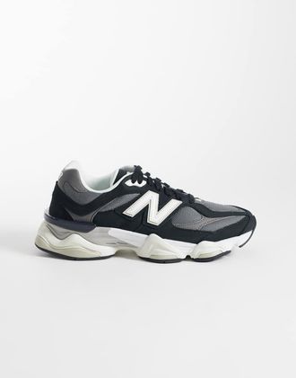 New Balance 9060 - Baskets - Noir et blanc