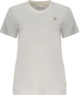 Guess Regular Fit T-Shirt - - Tops - Damen - Wei&szlig; - XL