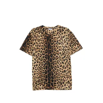 Moschino Leopard-print T-shirt