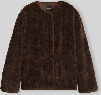 Boss Orange by Hugo Boss Teddyjacke mit seitlichen Eingrifftaschen Modell C_Cody