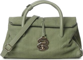 Zanellato Femme, Sacs, Vert, Taille: ONE Size Dotta Small Bag